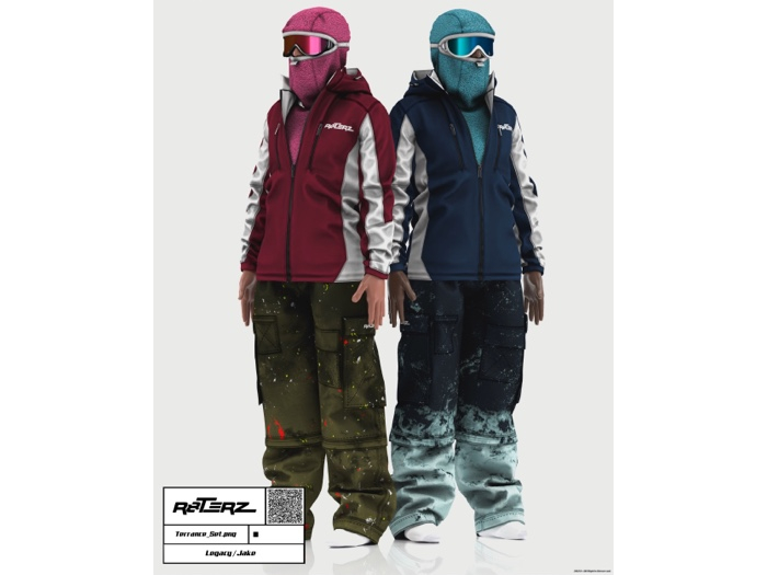Second Life Marketplace R8terz Terrance Set Fatpack